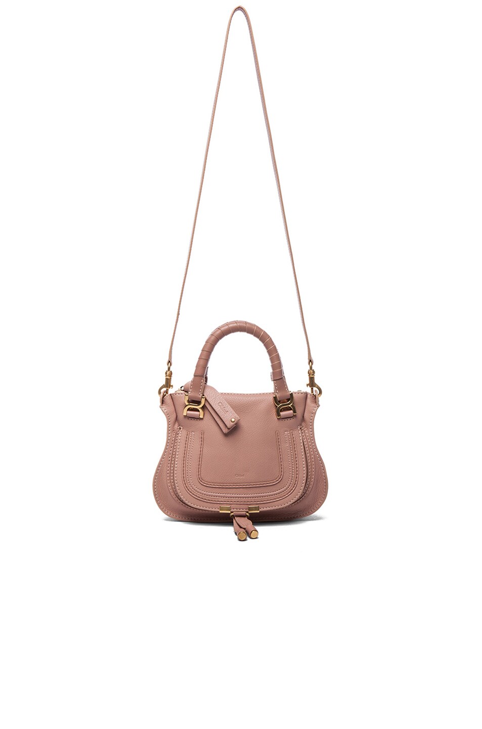 Chloe Mini Marcie Bag in Anemone Pink | FWRD