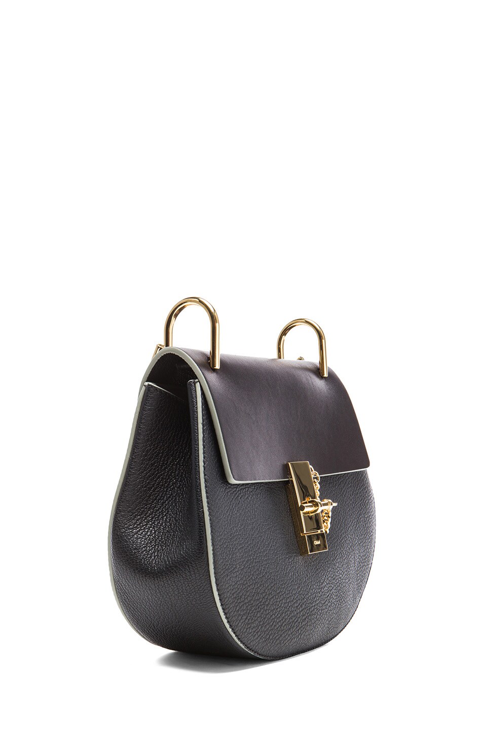 Chloe Medium Drew Shoulder Bag in Black | FWRD