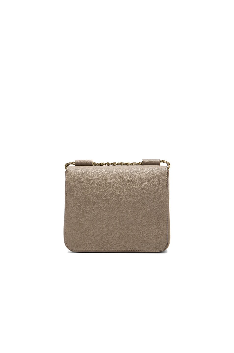Chloe Small Elsie Shoulder Bag in Mott Grey in Motty Grey | FWRD