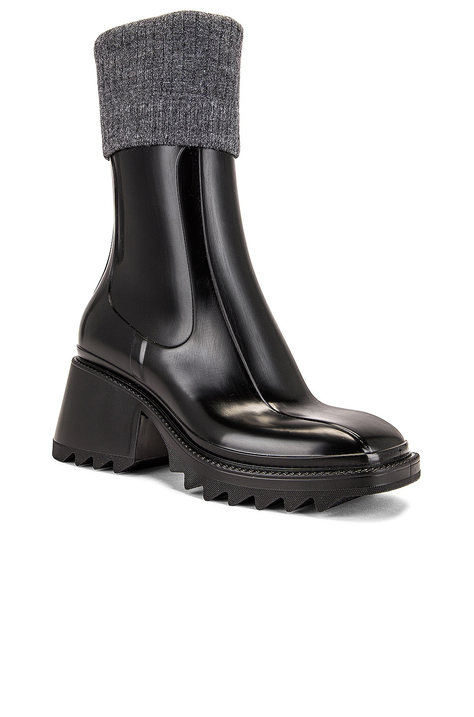 Chloe Betty Boots in Black | FWRD