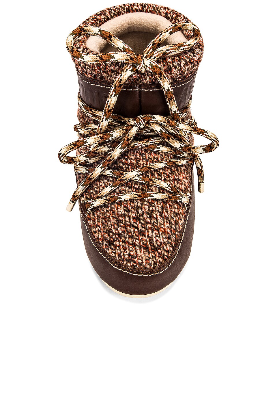 Chloe x MOON BOOT Ankle Boots in Tannish Brown | FWRD