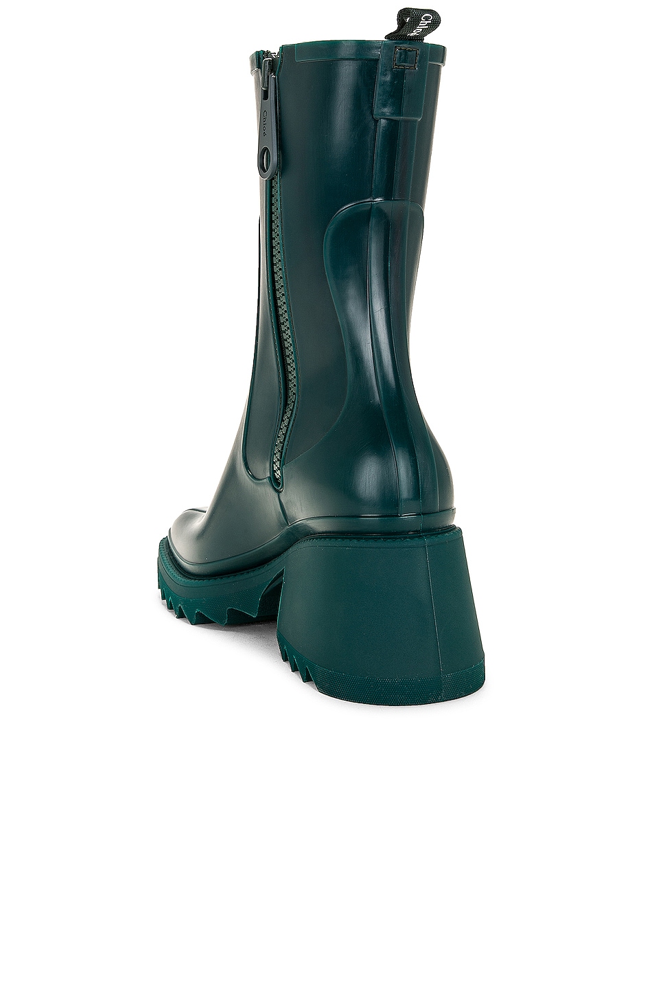Chloe Betty Boots in Dark Emerald | FWRD