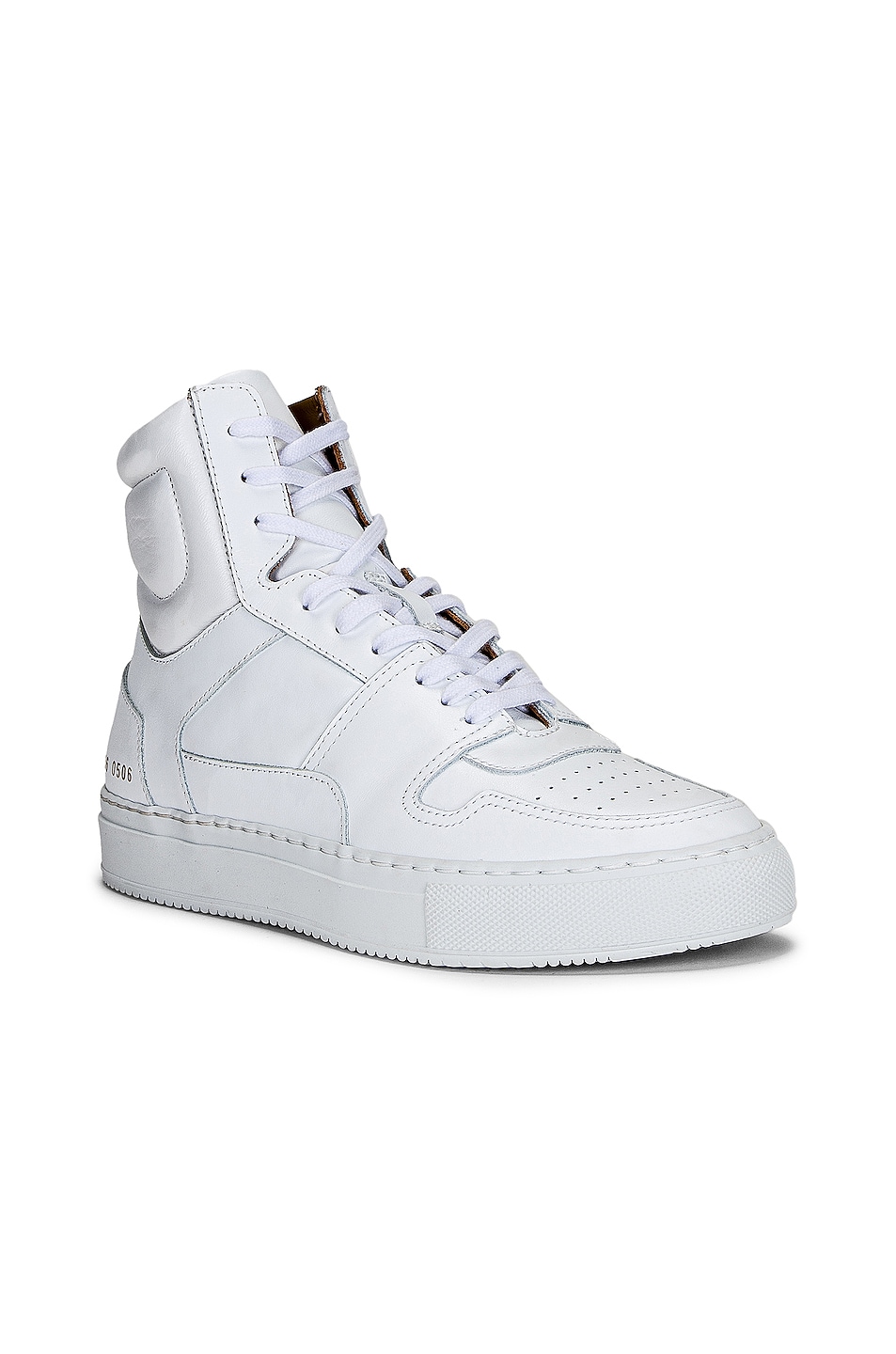 Common Projects High Top Sneaker in White | FWRD