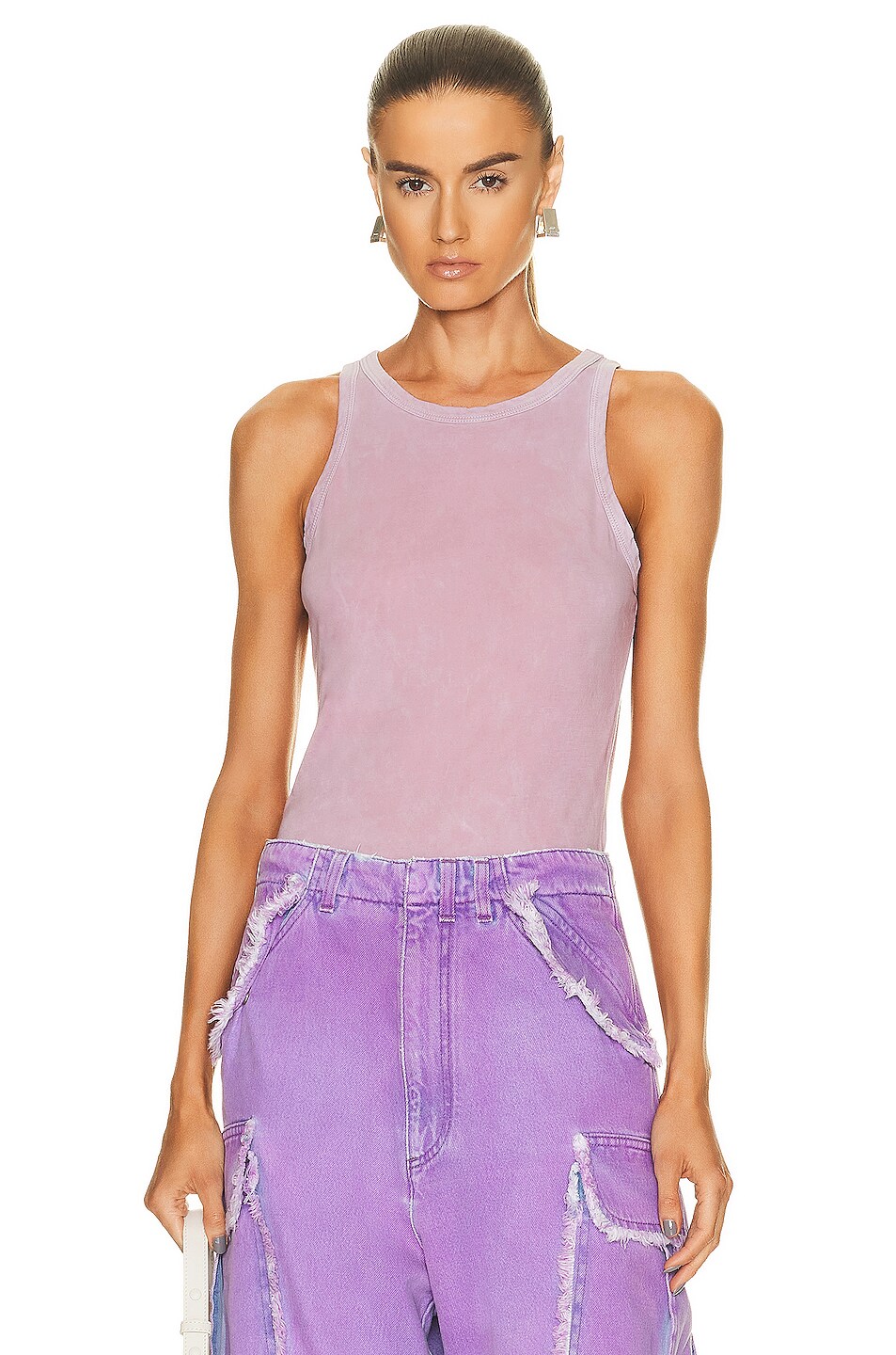 COTTON CITIZEN the Standard Tank Top in Vintage Mauve | FWRD