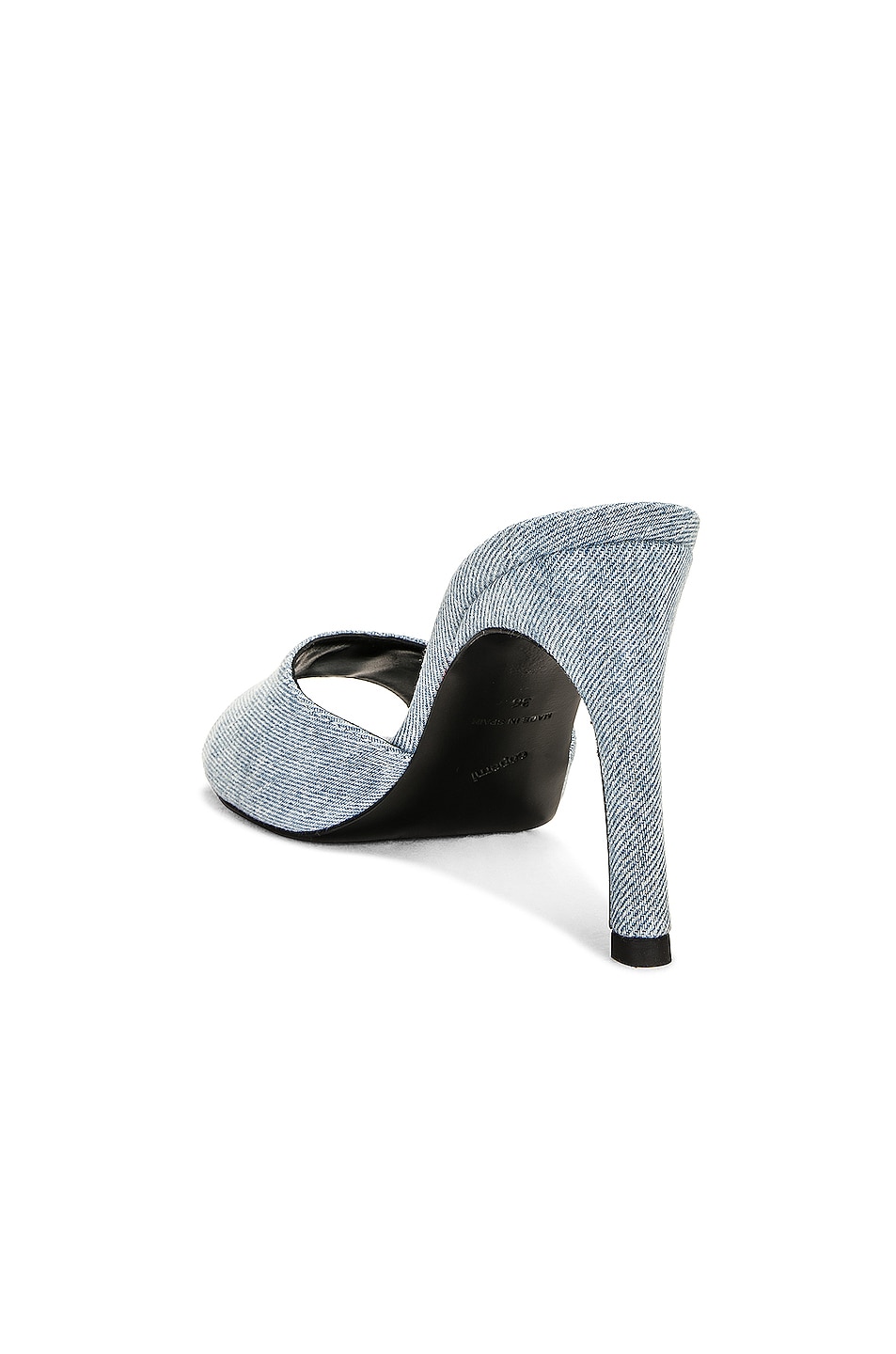 Coperni Denim Logo Mule in Ice Blue | FWRD