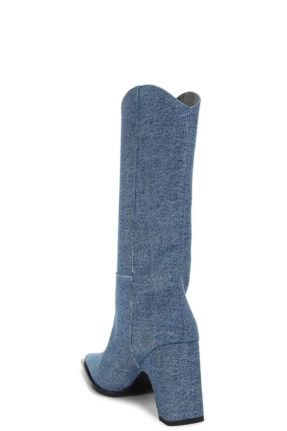 Coperni Denim Bridge Cowboy Boot in Washed Blue | FWRD