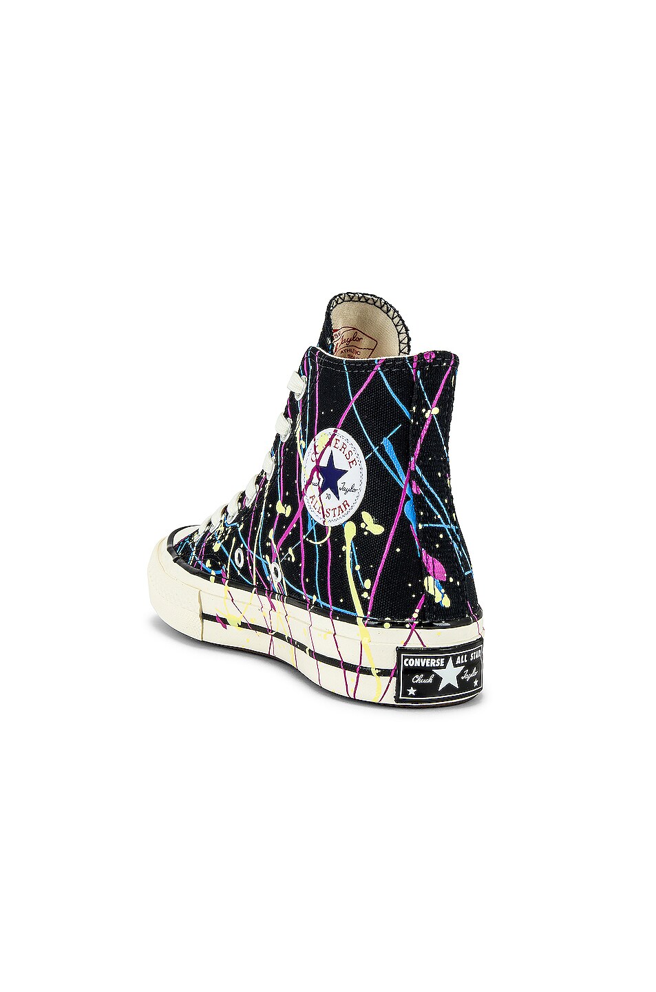 Converse Chuck 70 Archive Paint Splatter Hi in Black, Hyper Magenta ...