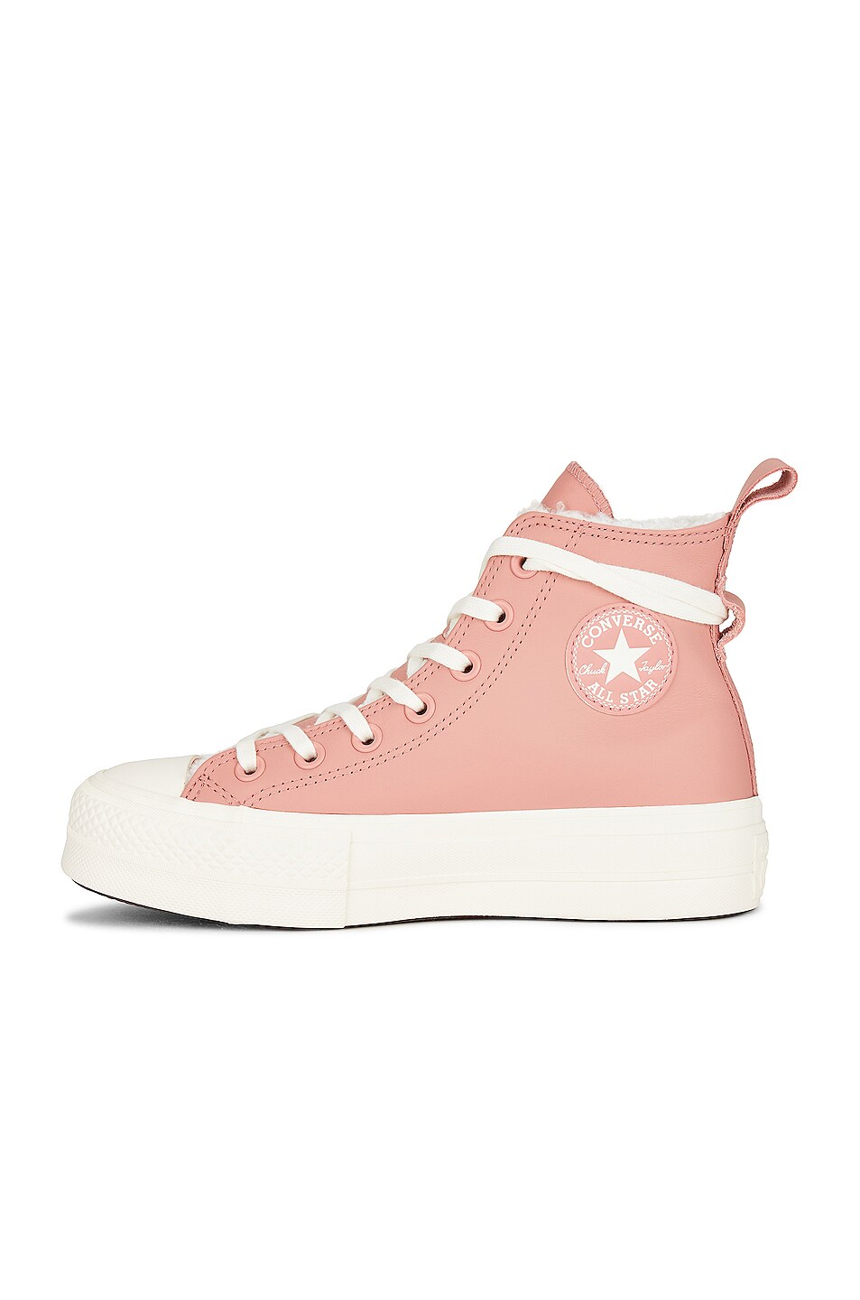 Converse Chuck Taylor All Star Lift in Rust Pink & Egret | FWRD