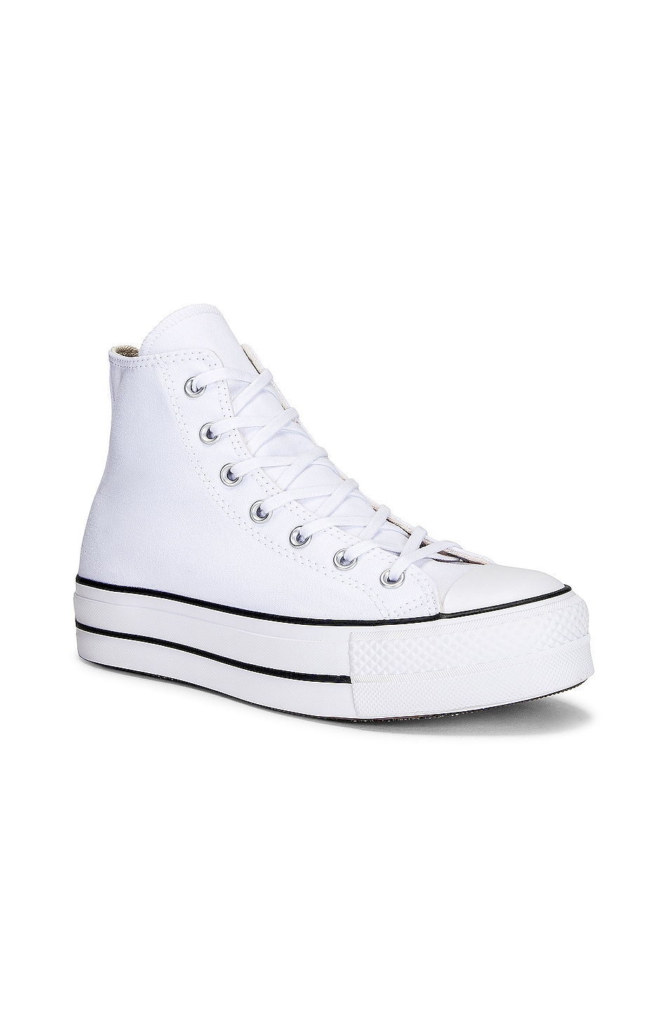 Converse Chuck Taylor All Star Platform Canvas High Tops in White ...