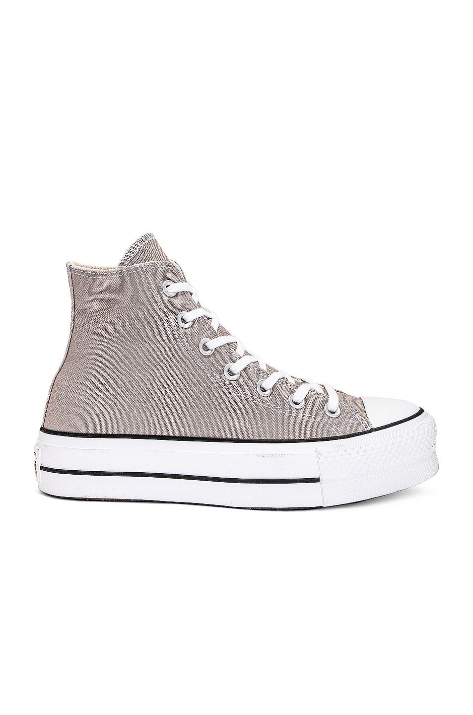 Converse Chuck Taylor All Star Eva Lift in Wonder Stone, White, & Black ...