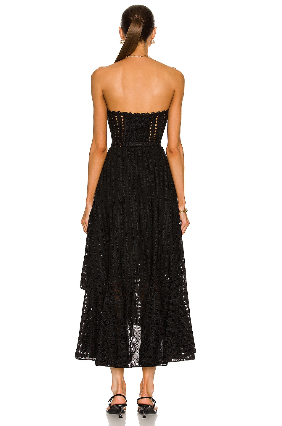 Charo Ruiz Ibiza Aurora Maxi Dress in Black | FWRD