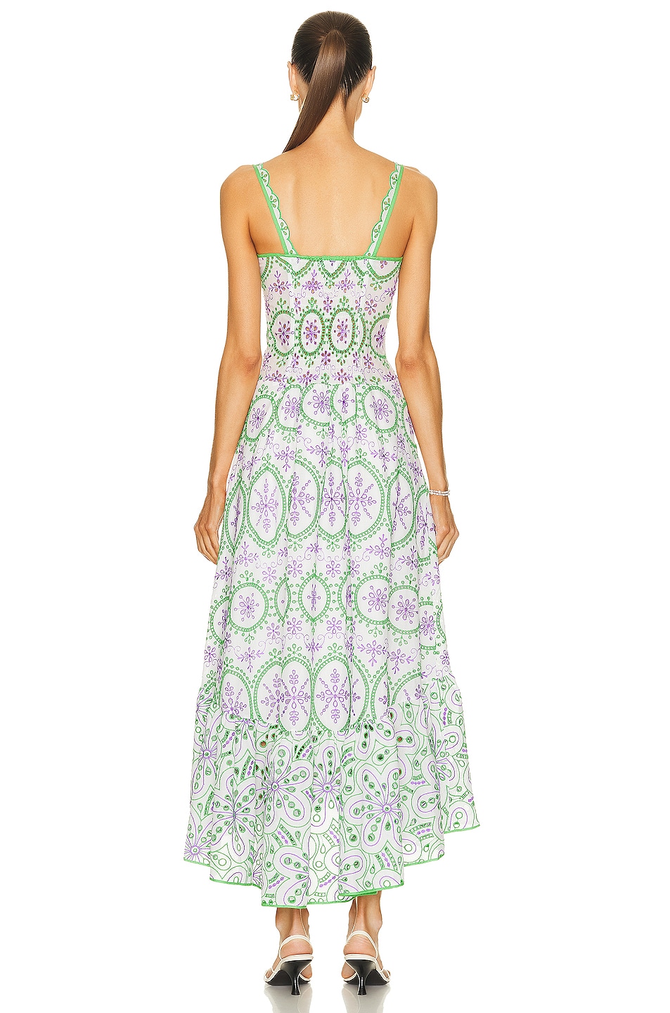 Charo Ruiz Ibiza Irene Long Dress in Lilac Fruition | FWRD