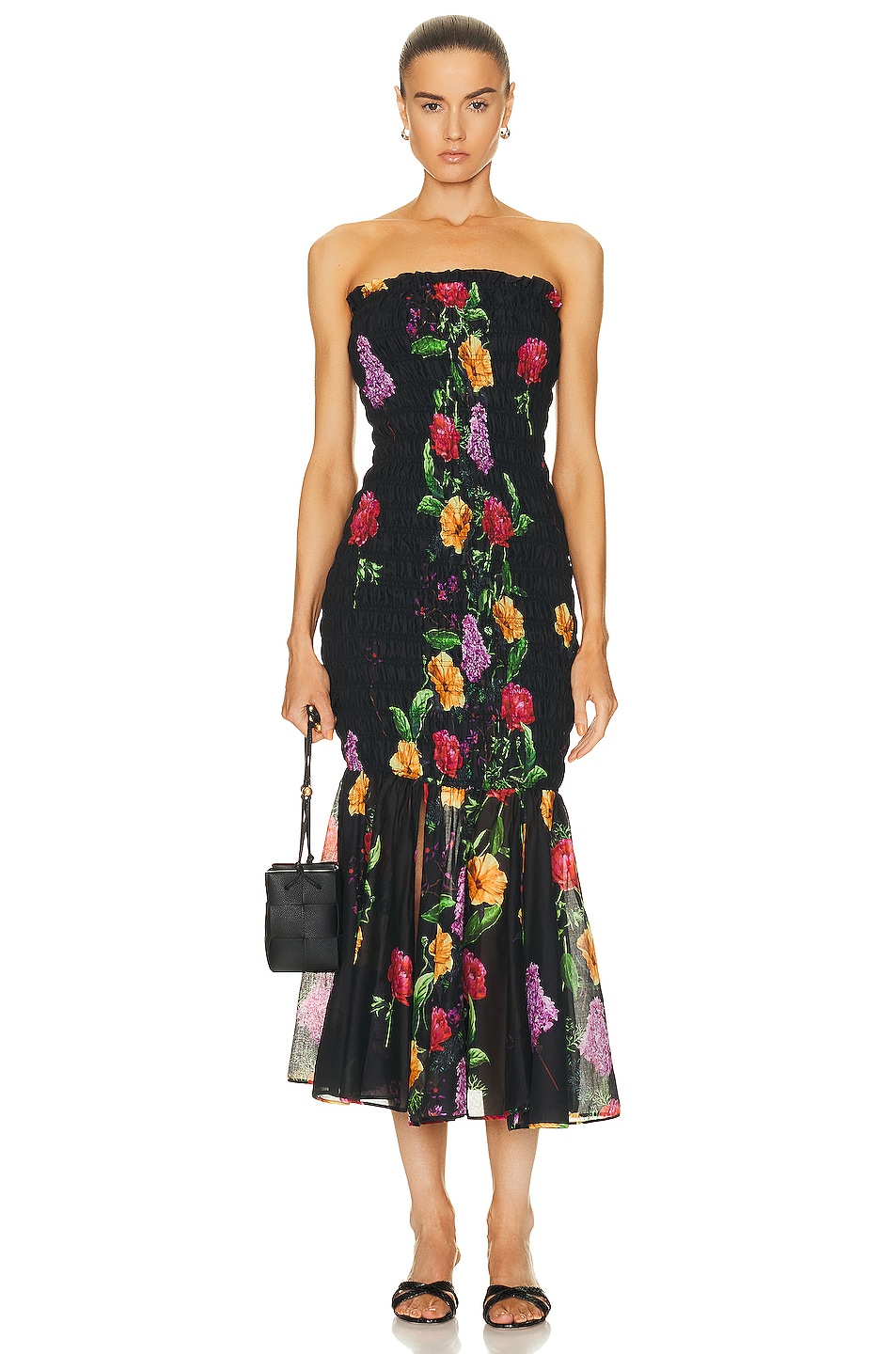 Charo Ruiz Ibiza Cala Maxi Dress in Black Bonita | FWRD