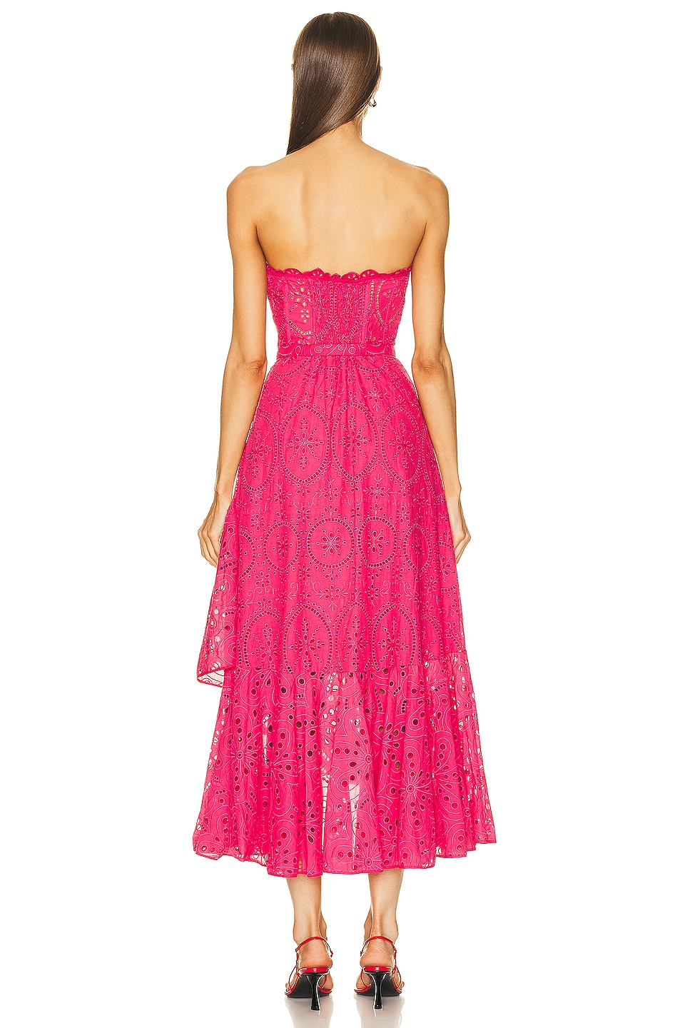 Charo Ruiz Ibiza Aurora Maxi Dress in Fuchsia Fruition | FWRD