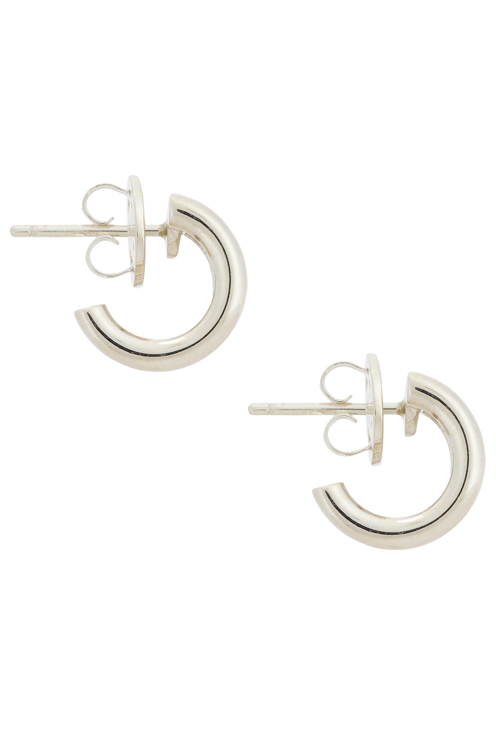 DEHANCHE Hollyhock Small Earrings in Sterling Silver | FWRD