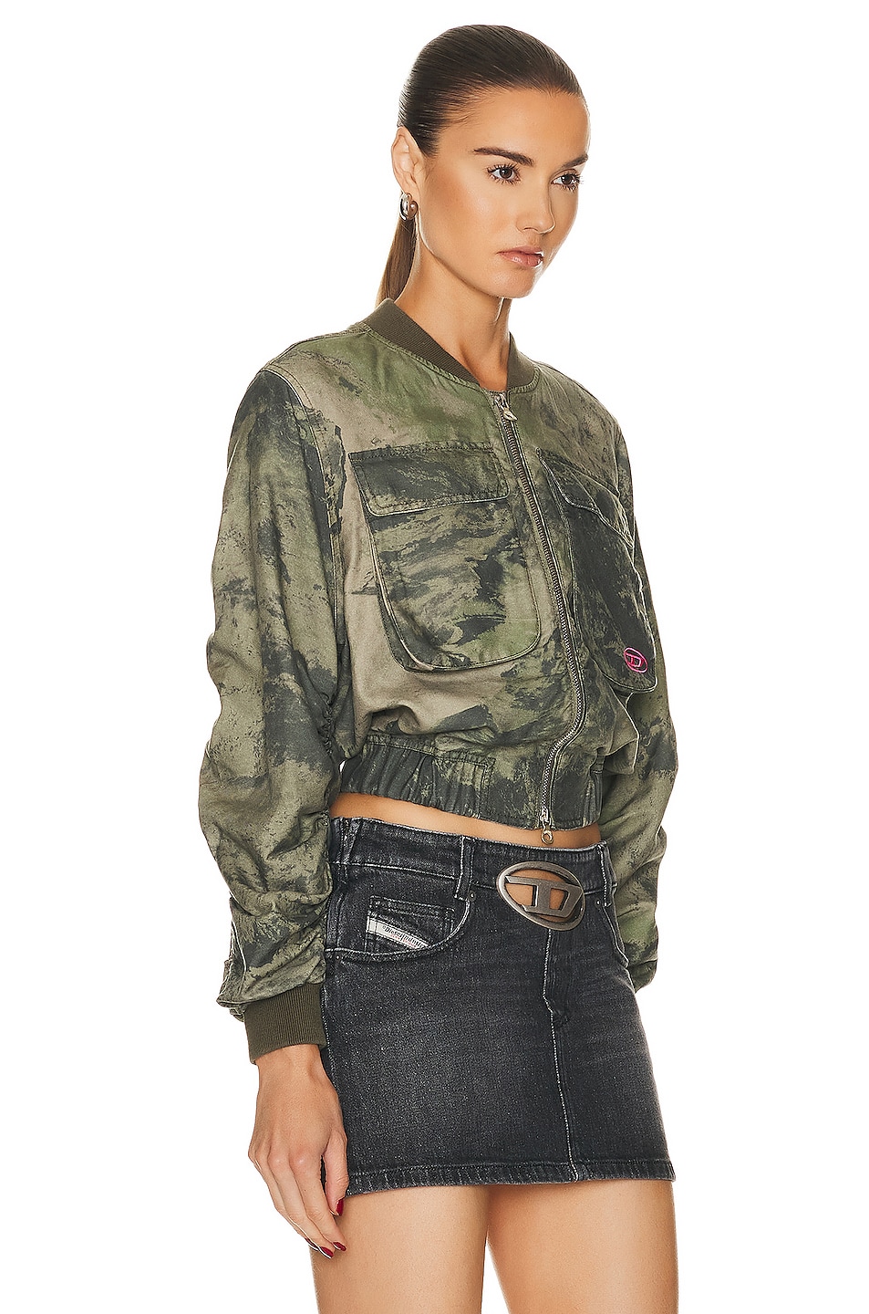 Diesel Cargo Jacket in Camouflage | FWRD