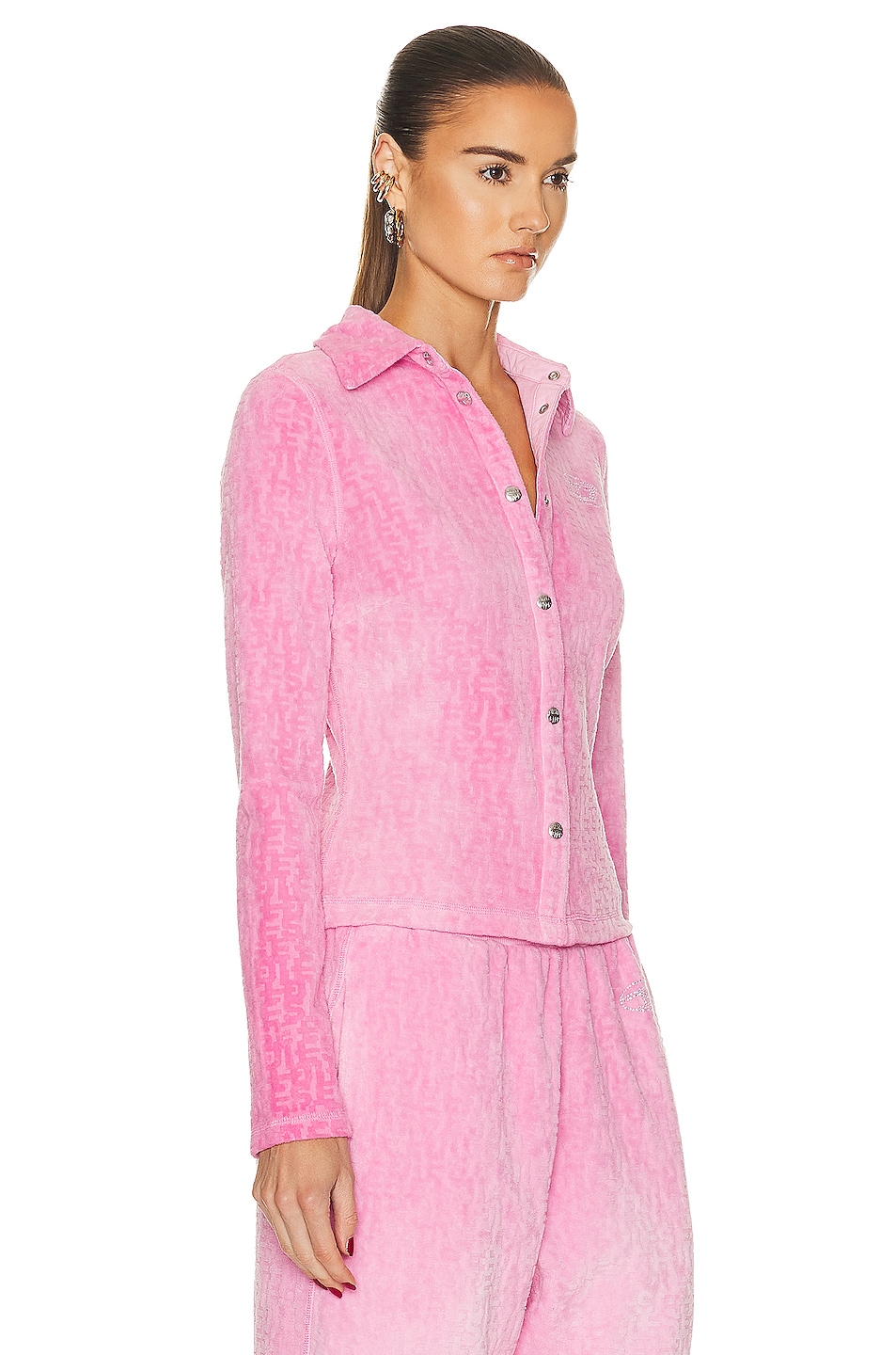 Diesel Amuse Long Sleeve Top in Pink | FWRD
