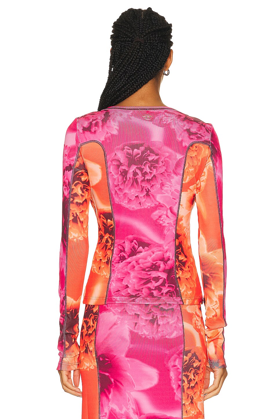 Diesel Long Sleeve Top in Pink | FWRD