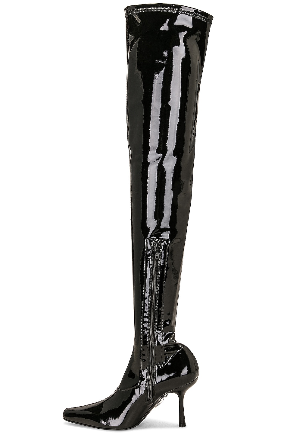 Diesel Stretch Over the Knee Boot in Black | FWRD