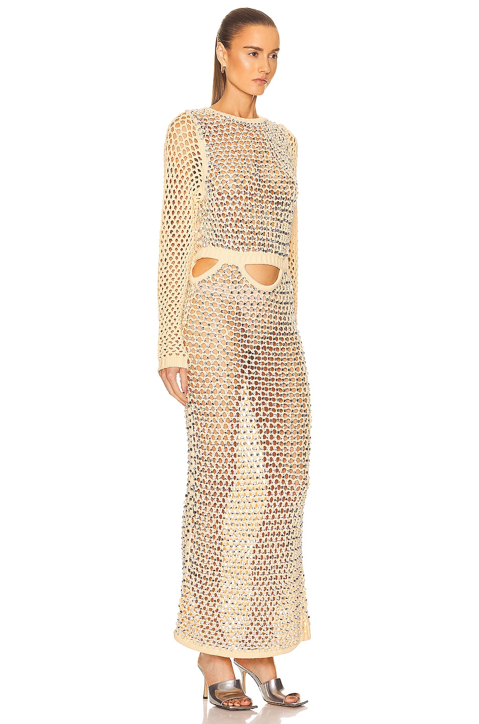 Diotima Sade Dress in Butter | FWRD