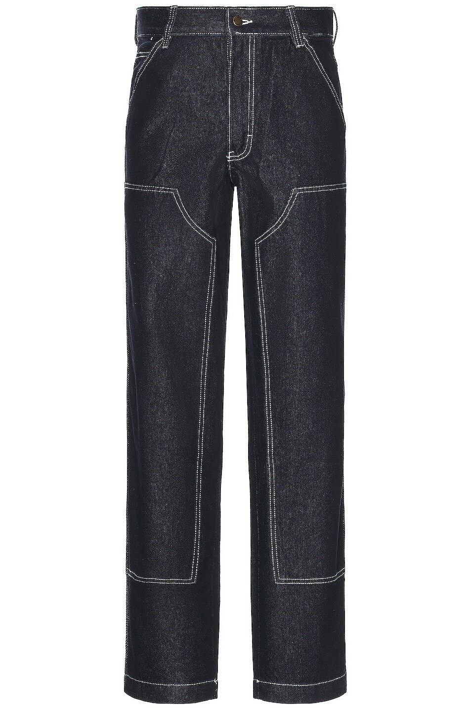 Dickies Beavertown Denim Pant In Rinsed Indigo Blue Fwrd