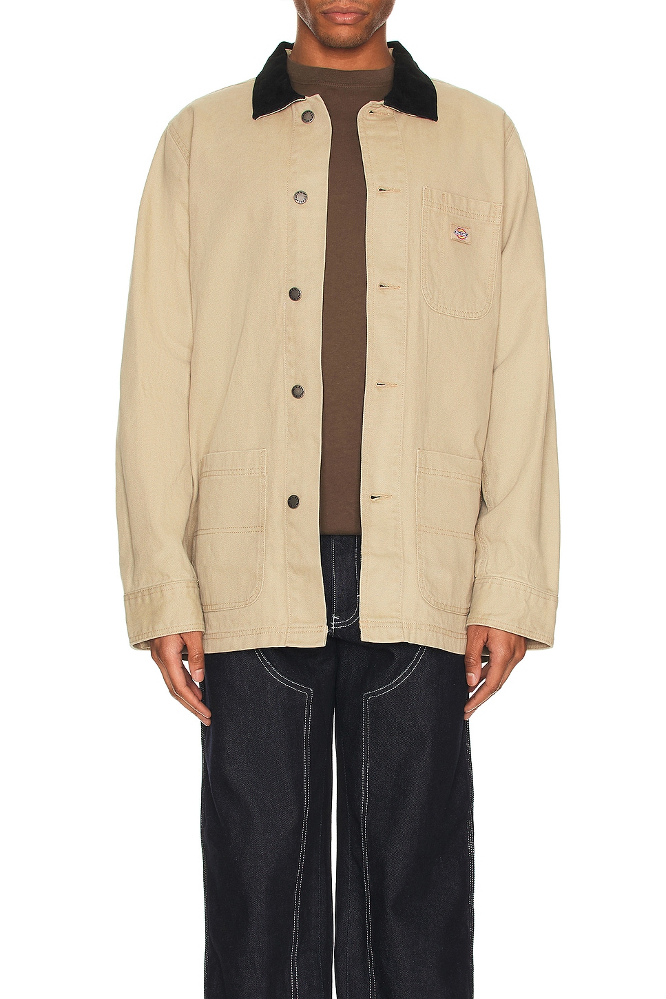 Dickies Duck Unlined Chore Coat in Stonewashed Desert Sand | FWRD