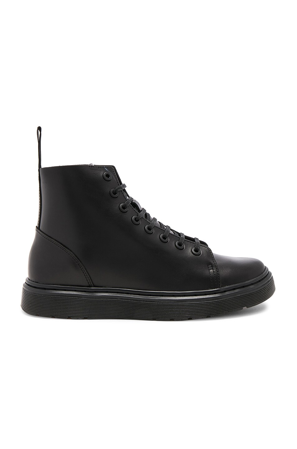 DR. MARTENS BLACK TALIB HIGH-TOP SNEAKERS | ModeSens