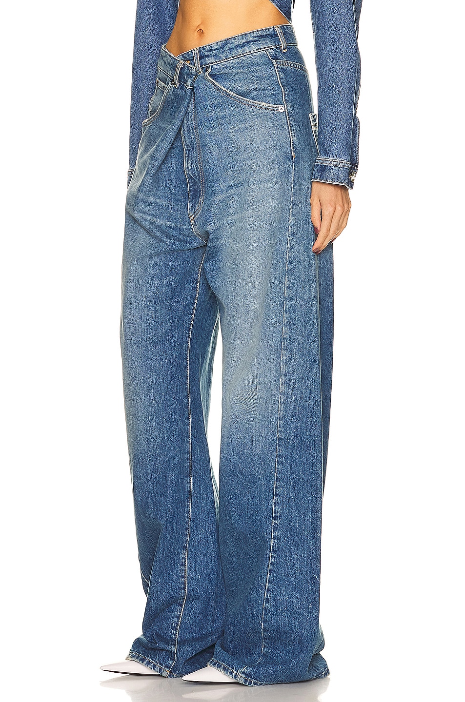 DARKPARK Ines in Medium Wash | FWRD