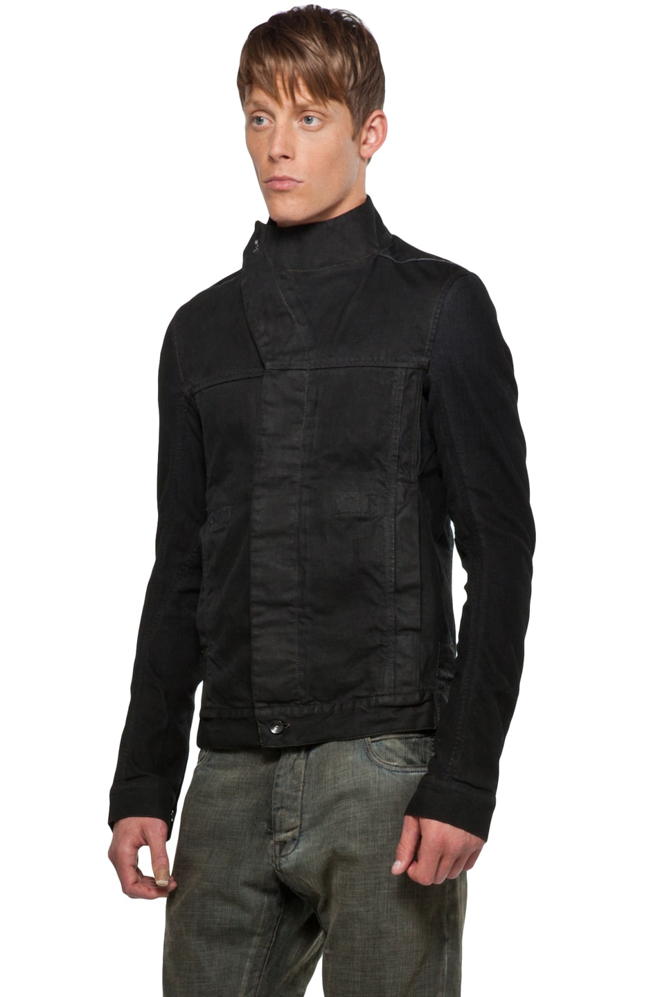 DRKSHDW by Rick Owens Slave Jacket in Black | FWRD