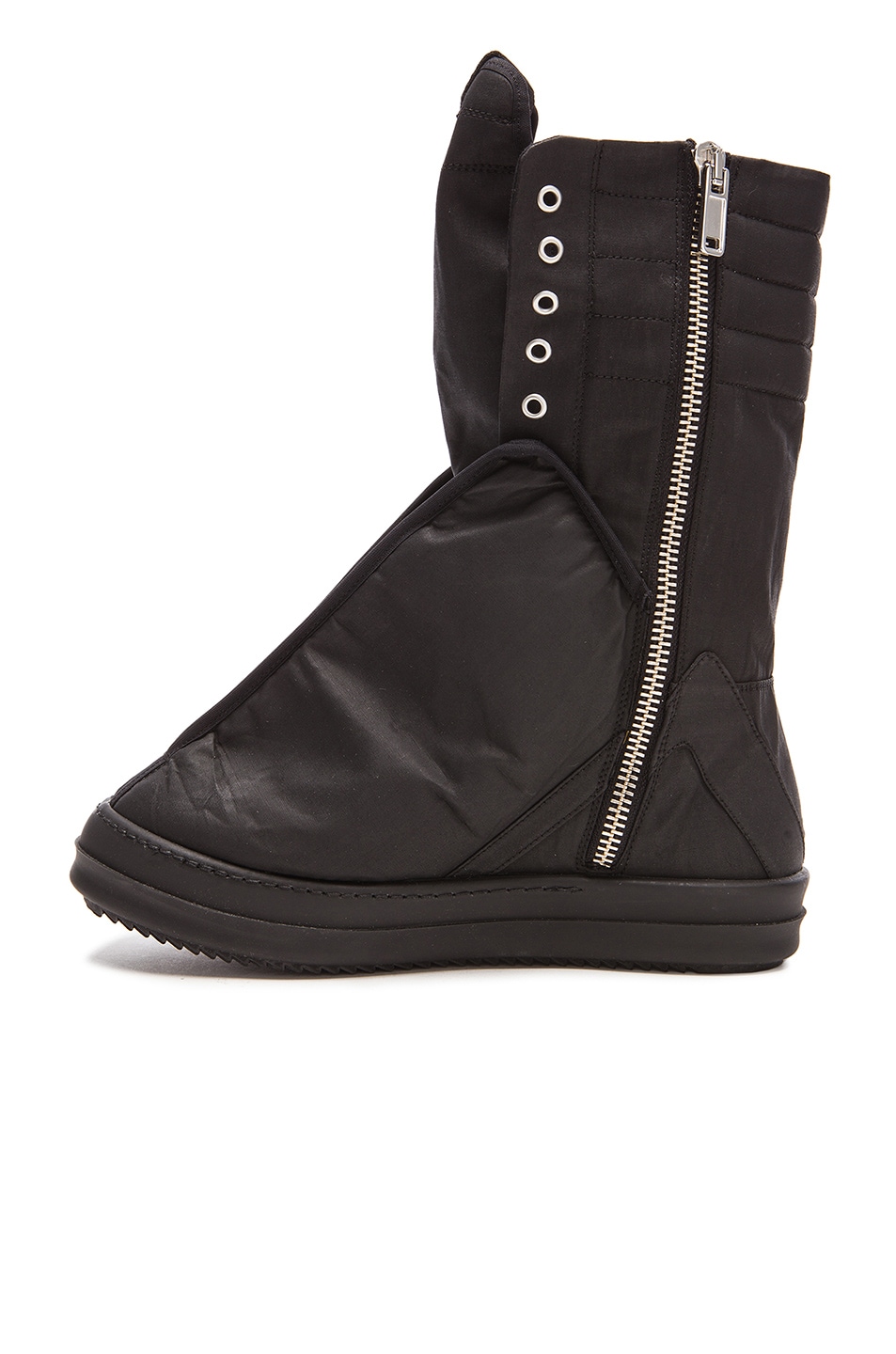 DRKSHDW by Rick Owens Mega Hoof Dunks in Black | FWRD