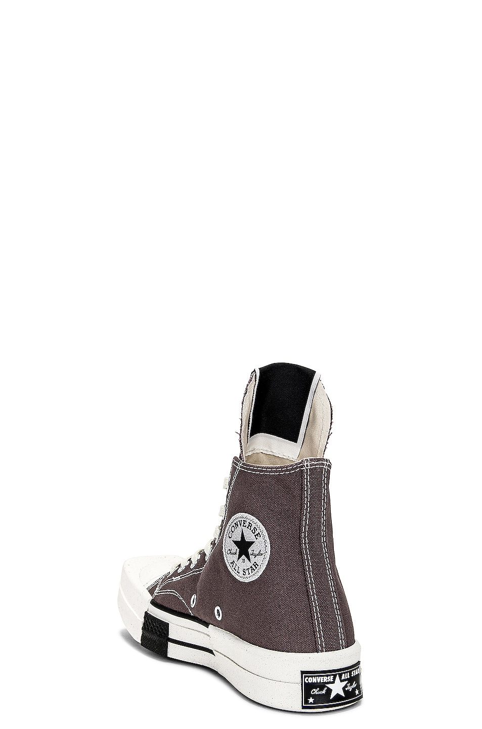 DRKSHDW by Rick Owens x Converse Turbodrk Laceless Hi in Dust | FWRD