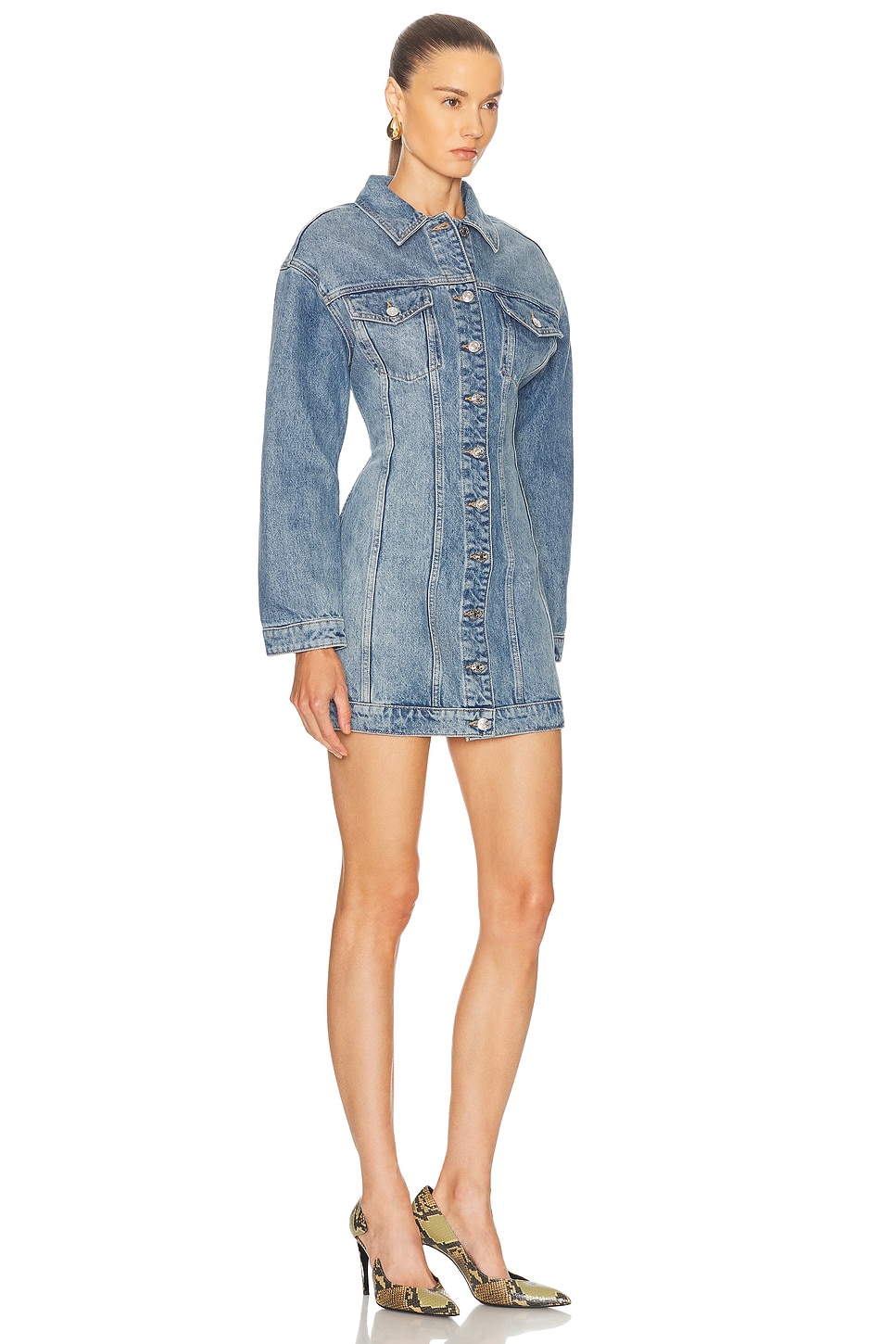 EB Denim Prima Dress in Luca | FWRD