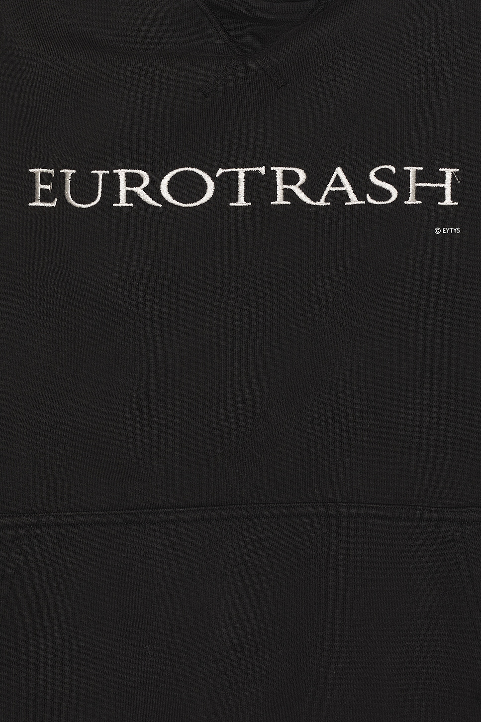 Eytys Rex Eurotrash Hoodie in Black | FWRD