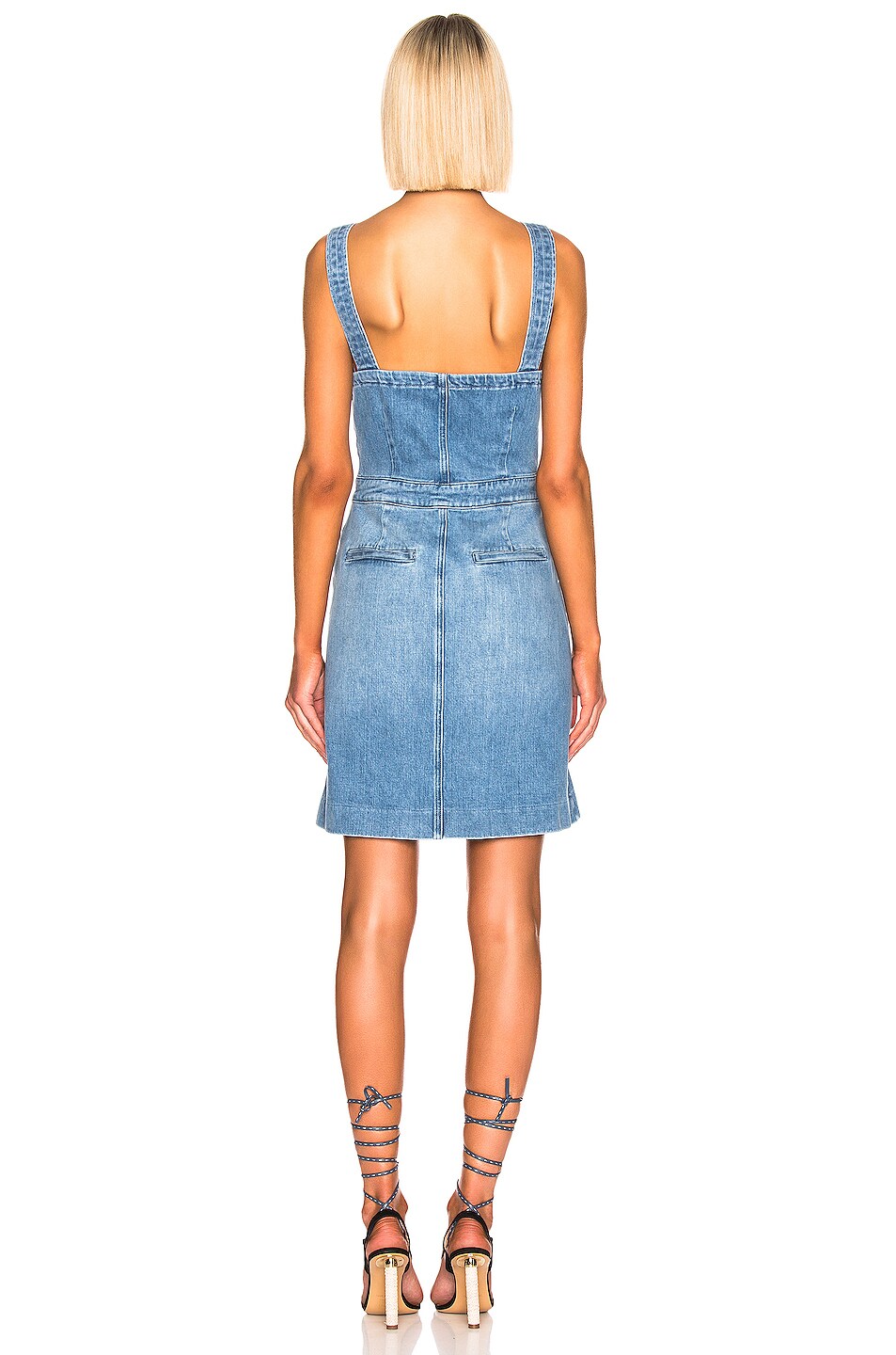 FRAME Claire Dress in Islet | FWRD