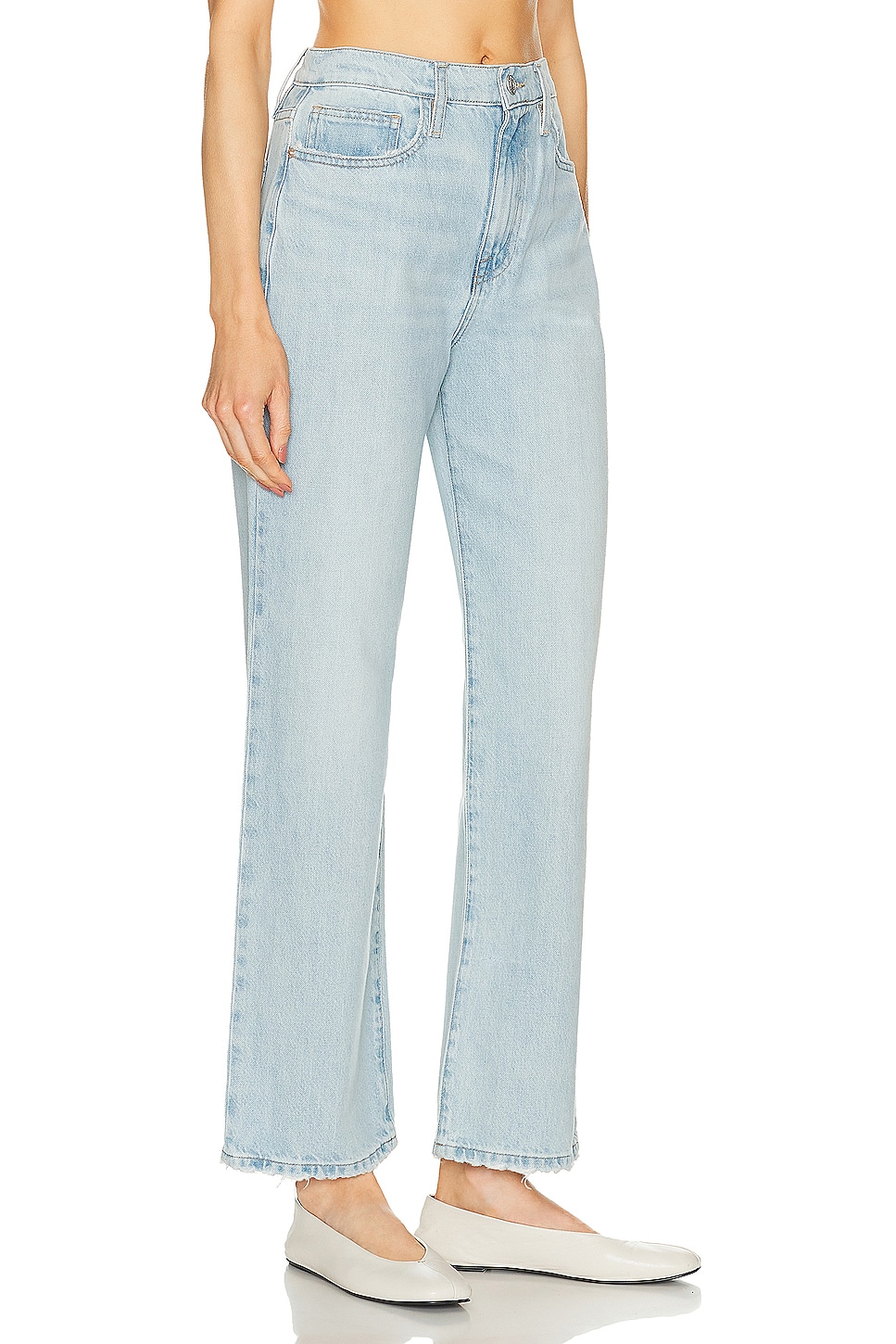FRAME Le Jane Ankle in Calm Waters | FWRD