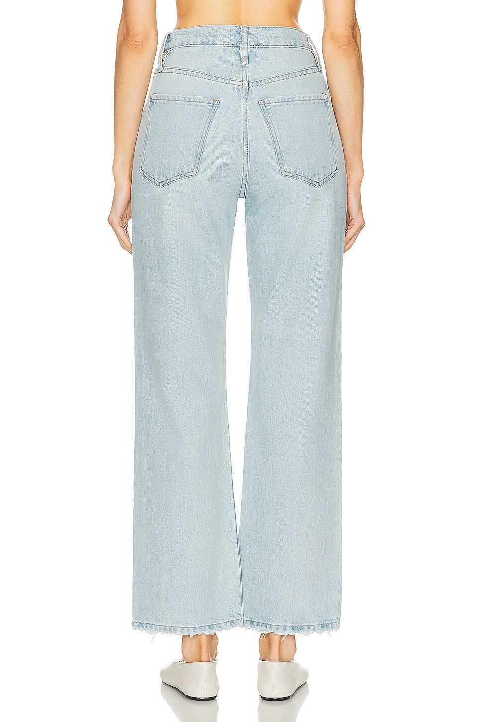 FRAME Le Jane Ankle in Calm Waters | FWRD