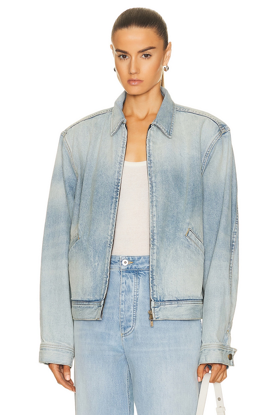 Fear of God Eternal Denim Jacket in 5 Year Indigo | FWRD