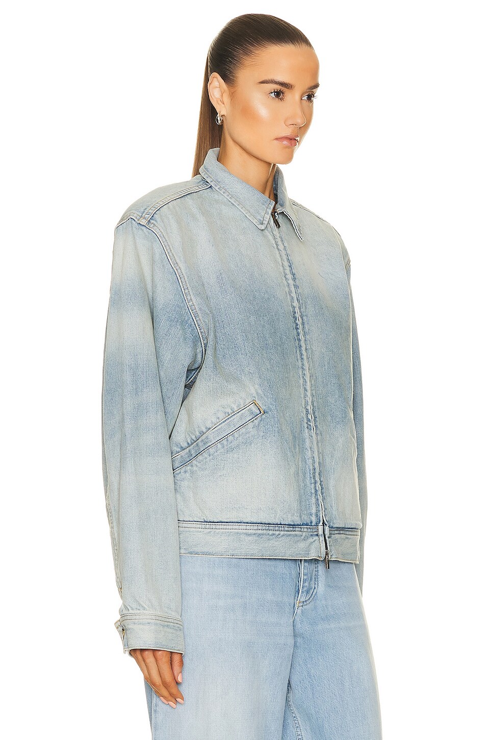 Fear of God Eternal Denim Jacket in 5 Year Indigo | FWRD