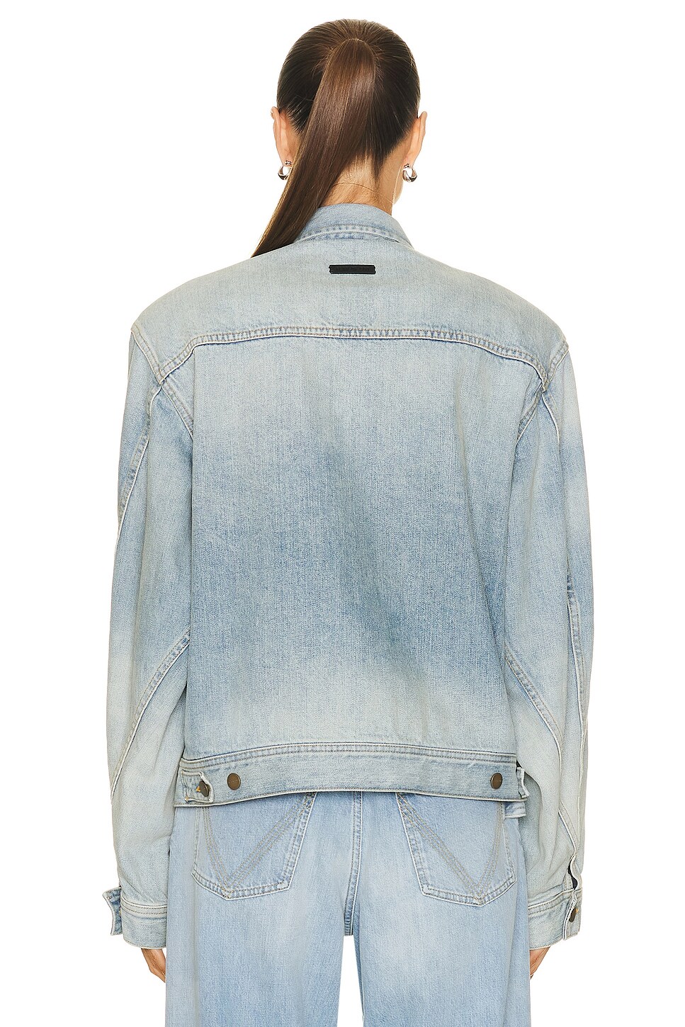 Fear of God Eternal Denim Jacket in 5 Year Indigo | FWRD