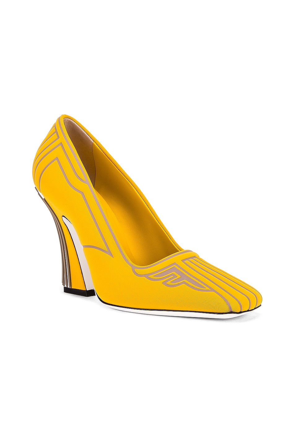 Fendi FFreedom Heel in Yellow | FWRD