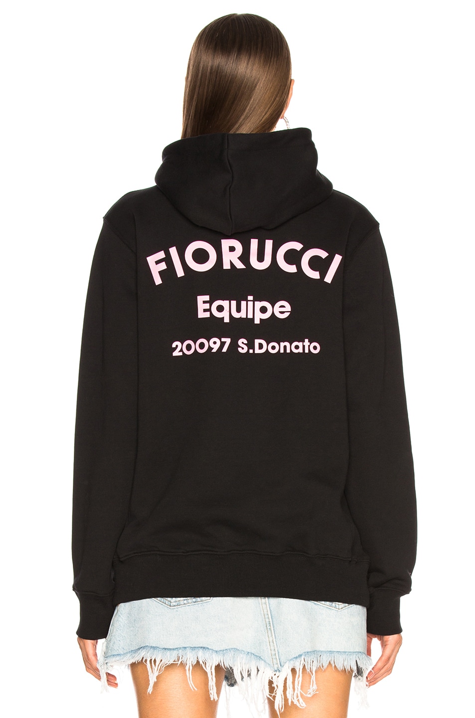 FIORUCCI Equipe Hoodie in Black | FWRD