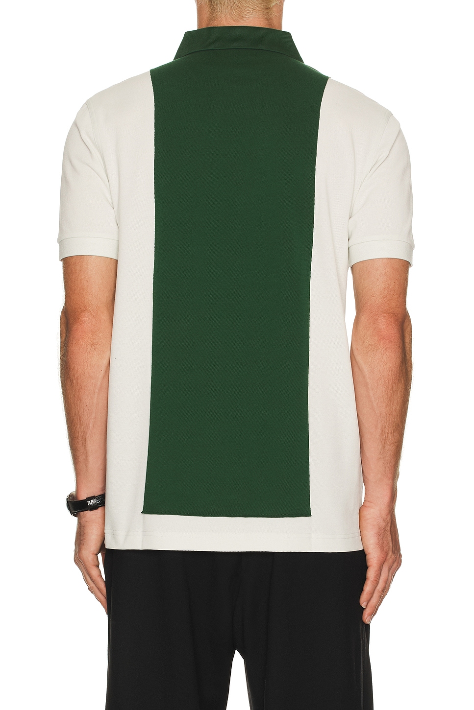 Fred Perry x Craig Green Color Block Polo in Industrial Green | FWRD
