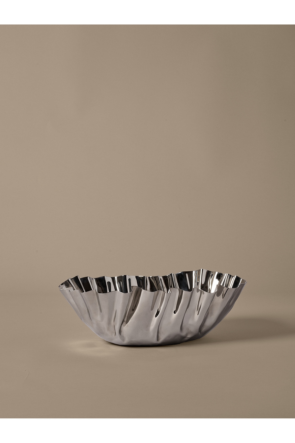 Ferm Living Tydra Bowl in Mirror Polished | FWRD