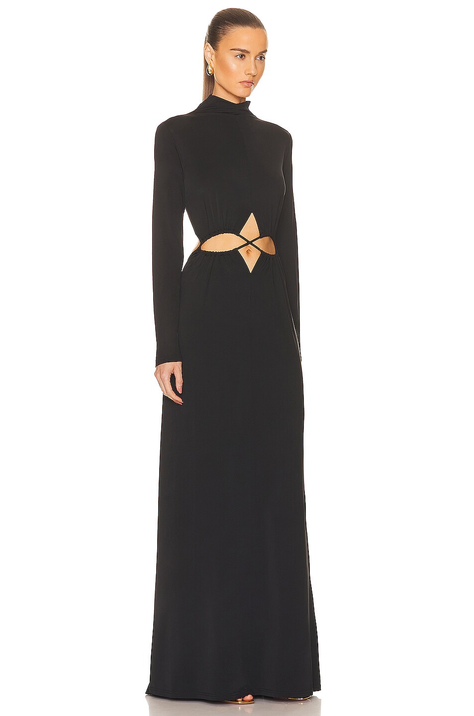 Cult Gaia Pippa Gown in Black | FWRD