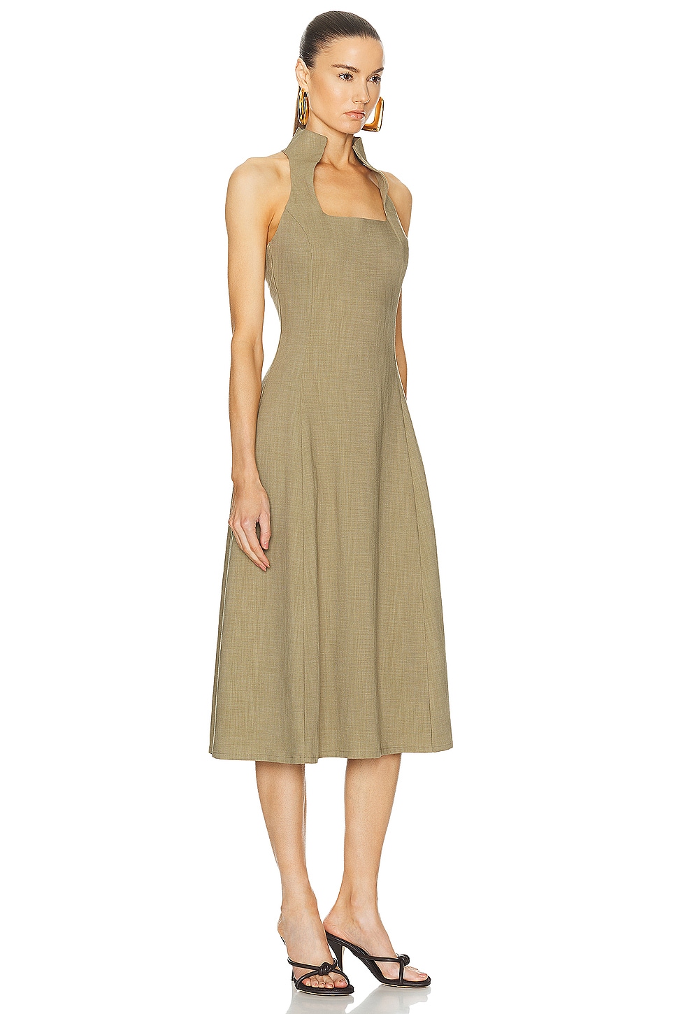 Cult Gaia Hamlen Dress in Tea | FWRD