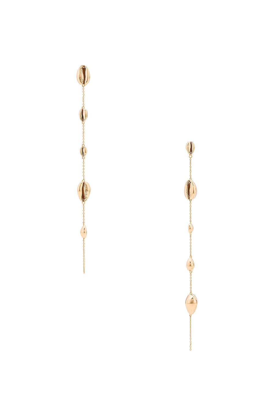 Cult Gaia Myrna Earring in Shiny Brass | FWRD