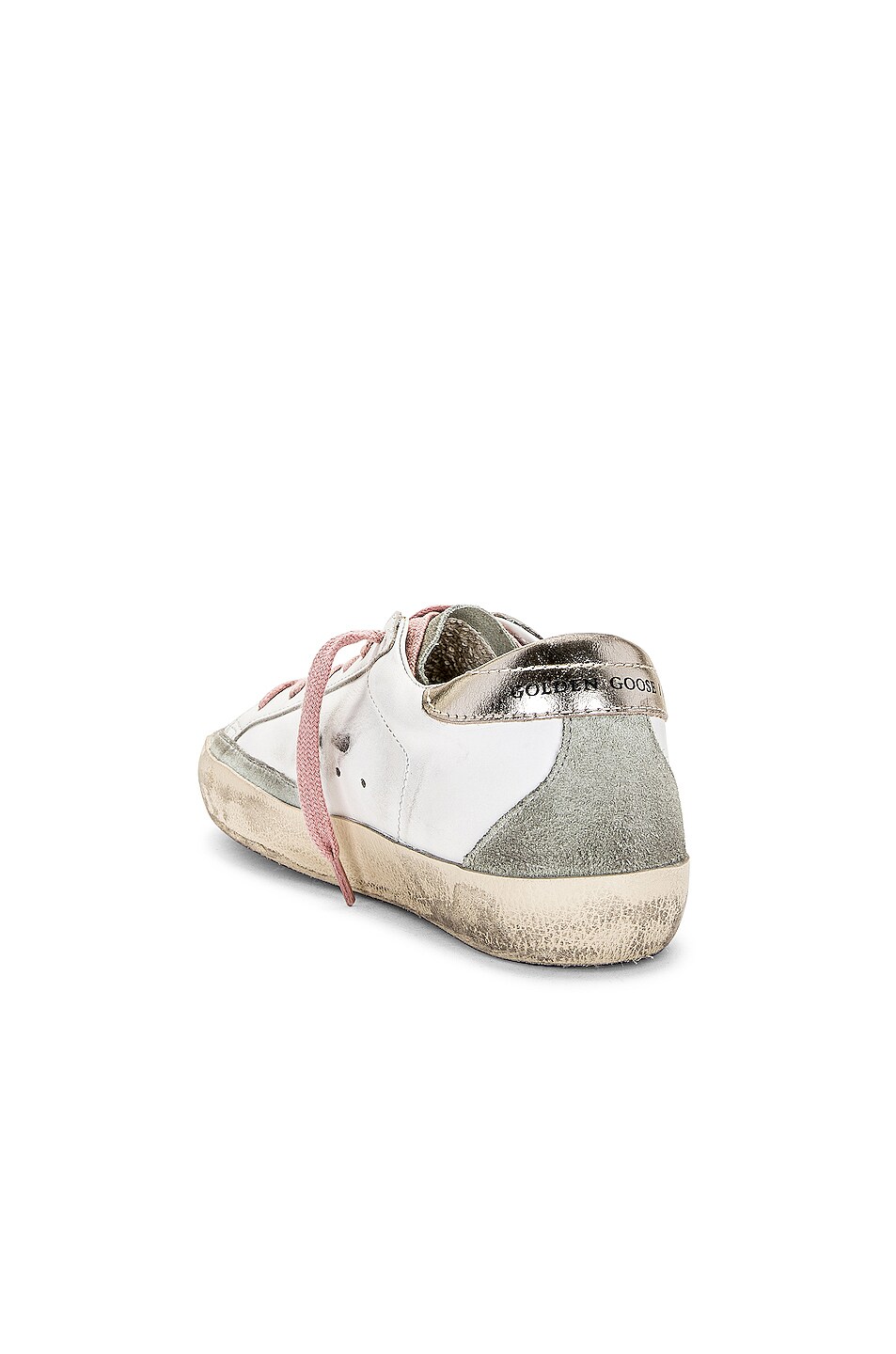 Golden Goose Superstar Sneaker in White, Ice, Powder Blue, & Platinum ...