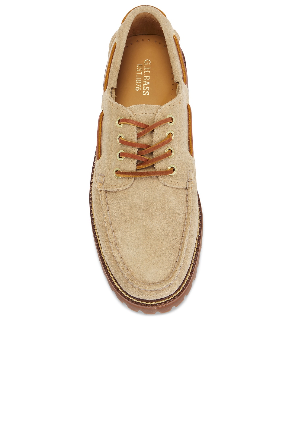 G.H.BASS Ranger Camp Moc in Beige | FWRD