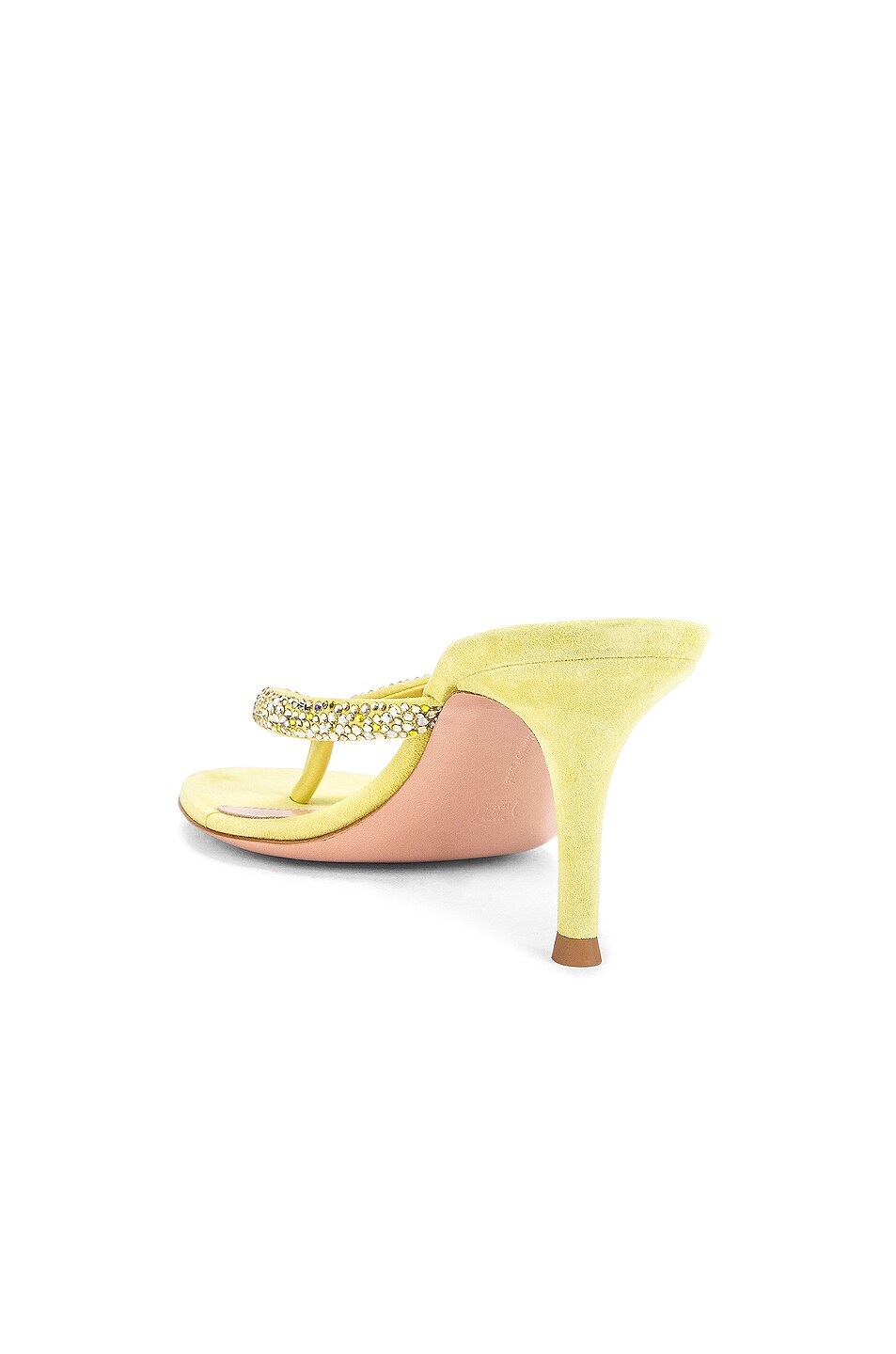 Gianvito Rossi Diva Flip Flop Sandals in Lemonade | FWRD