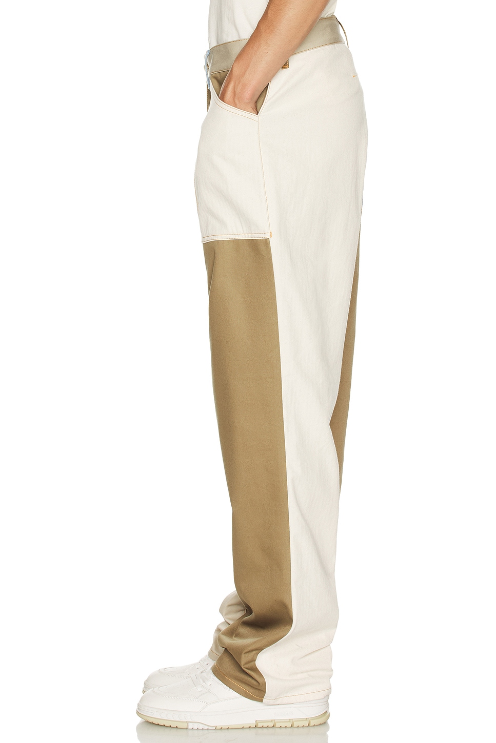 Givenchy Relaxed Fit Patchwork Denim Jeans in Multicolor in 960 | FWRD